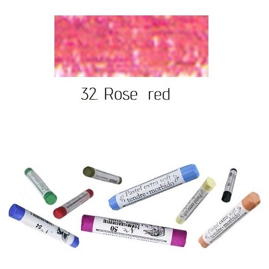 Soft pastel Extrafine Renesans – 32 Rose Red – Το Δωρακι